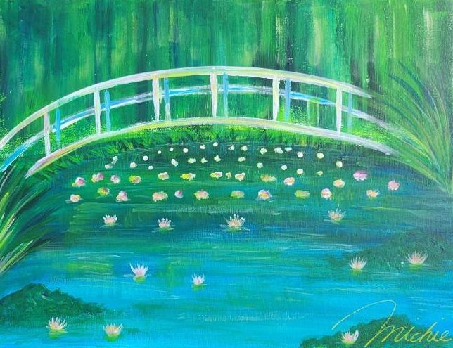 モネの日本橋 MONET JAPANESE BRIDGE – Artbar Okinawa（アートバー沖縄）